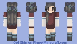 Maroon Minecraft Skin