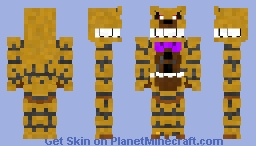 Nightmarefredbear Minecraft Skins | Planet Minecraft Community