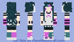 Ibuki Mioda_skin_nice Minecraft Skin