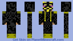 ANONYMOUS Golden Edition Minecraft Skin