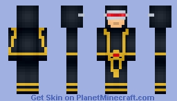 Cyclops(Scott Summers) Minecraft Skin
