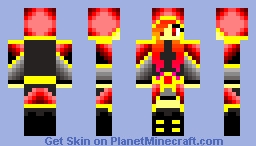 FireHeart Minecraft Skin