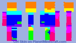 Error colorido Minecraft Skin