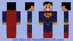 Superman (MoS) Minecraft Skin
