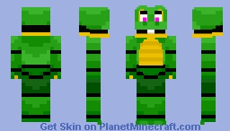 Happy Frog Minecraft Skin