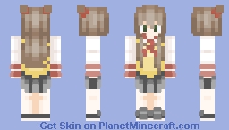 School Girl Minecraft Skin
