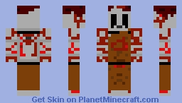 bread man Minecraft Skin