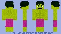 Classic Hulk [Marvel Comics] Minecraft Skin