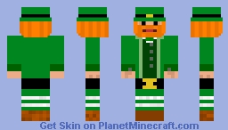 Simple Leprechaun Skin Minecraft Skin