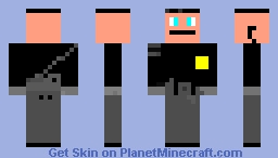 Improved police man Minecraft Skin