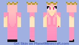 Pink Princess Minecraft Skin