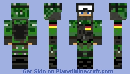 German army Minecraft Skin
