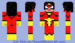 Spider-Woman (Jessica Drew) [Marvel Comics] Minecraft Skin