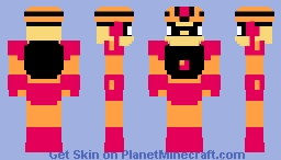 Gutsman NES version Minecraft Skin