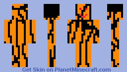 Corrupted Pumpkin Minecraft Skin