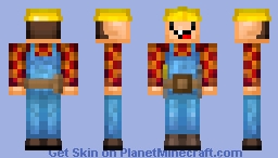 Construction Worker Minecraft Skin