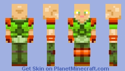 Ash Davis Minecraft Skin