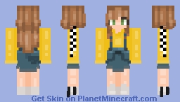 50's Diner Girl Minecraft Skin