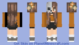 HALLOWEEN SKELETON GIRL Minecraft Skin