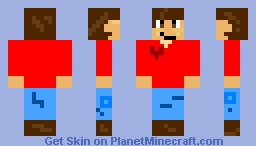 Zach : Undertale (me) Minecraft Skin
