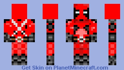 deadpool Minecraft Skin