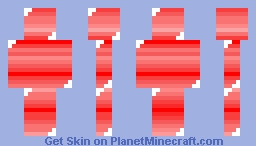 red degraded Minecraft Skin