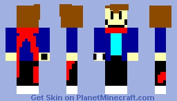 my gachaverse character Minecraft Skin