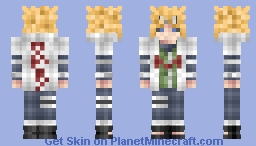 Minato namikaze Minecraft Skin