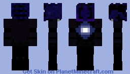 Obsidian Knight Armor Minecraft Skin