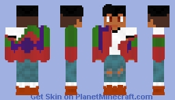 Boy Fashion SZA type style Minecraft Skin