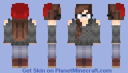 Amber V2 Minecraft Skin