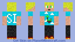 Sky Island Guy Minecraft Skin