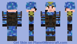 Stormtrooper (Blue Camouflage) Minecraft Skin