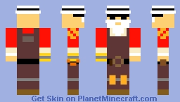 Uncle Dane (TF2 YouTuber) Minecraft Skin
