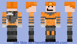 Factorio Engineer Minecraft Skin