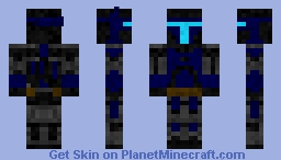 Tech armour mk3 Minecraft Skin