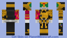 Kamen Rider Beast Buffa Mantle Minecraft Skin