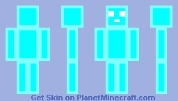Diamond Head Minecraft Skin