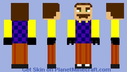 Hello Neighbor Minecraft Skin