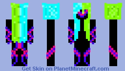 Transformers Animated - Blitzwing (icy) Minecraft Skin