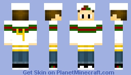 Gucci Bruins Minecraft Skin