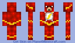 The Flash (tachyon enhancer) Minecraft Skin