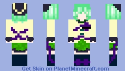 Touhou Koishi Komeiji Minecraft Skin