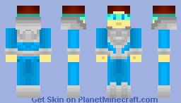Ultimate Azure Armor Minecraft Skin
