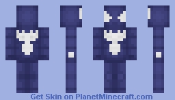 Symbiote Spider-Man (Blue) [Marvel Comics] Minecraft Skin