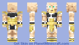 Super Saiyan 3 Nappa Minecraft Skin