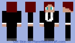 Guy in a suit Minecraft Skin