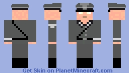 Waffen SS Officer Zombie Minecraft Skin