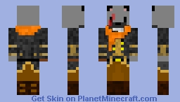 Captain Fox Minecraft Skin