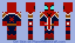 Spider-man custom Minecraft Skin
